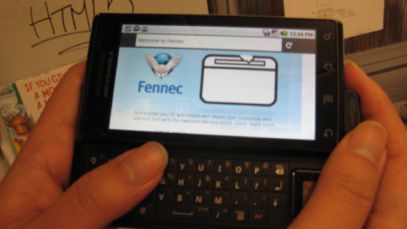 Des nouvelles de Fennec (Firefox Mobile) sur Android
