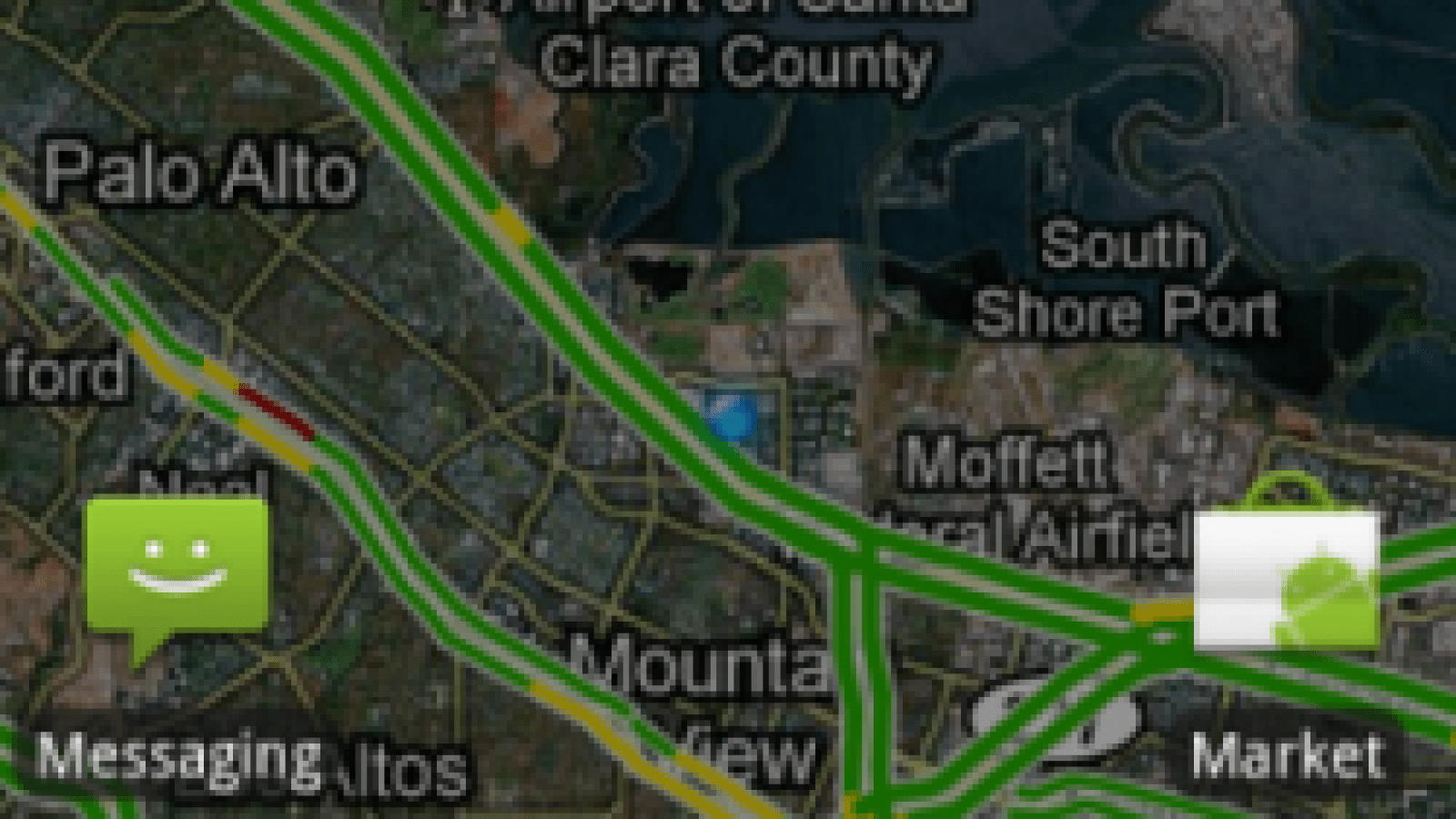 Google Maps en Live Wallpaper