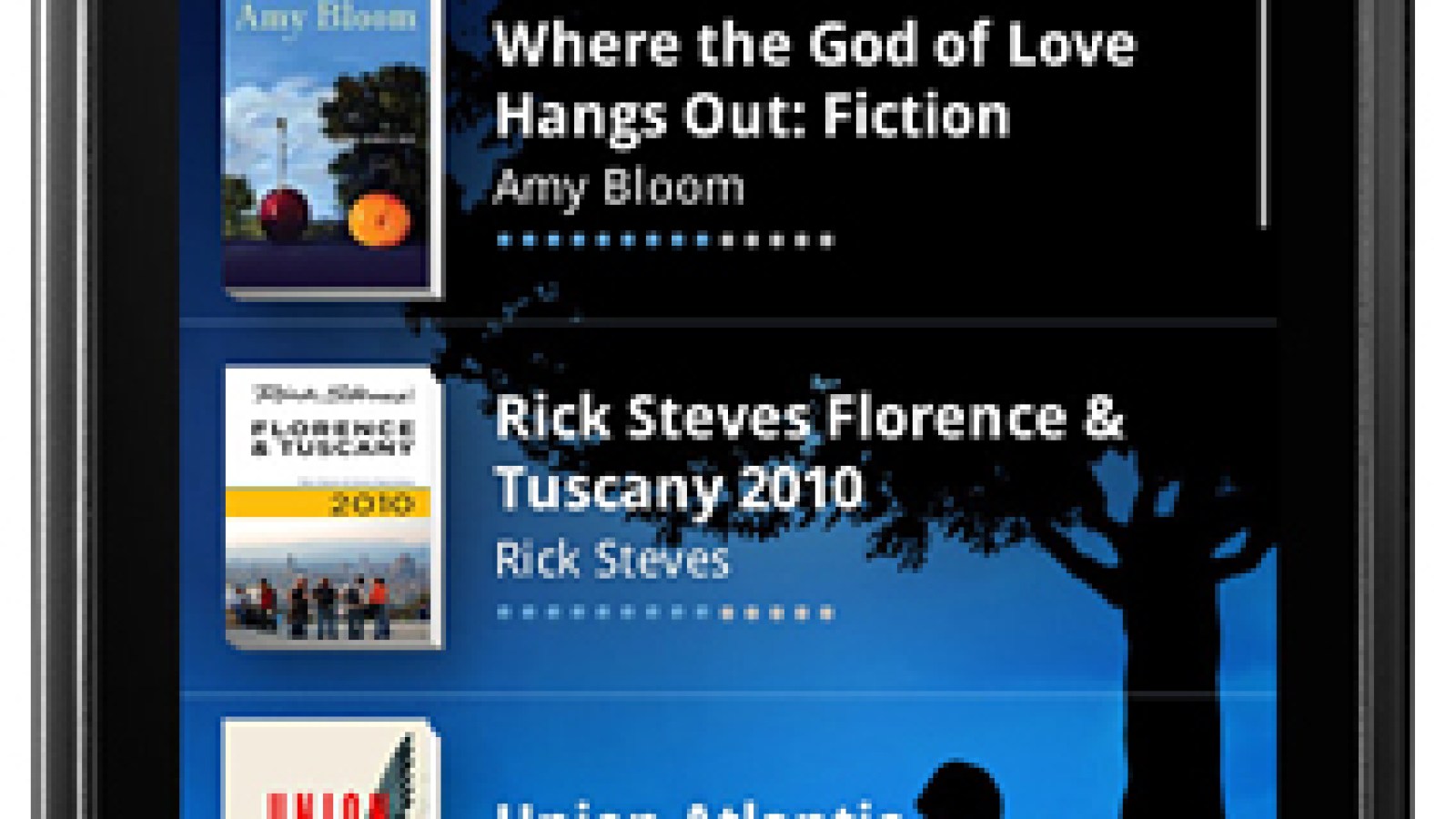 L'application Kindle pour Android en approche