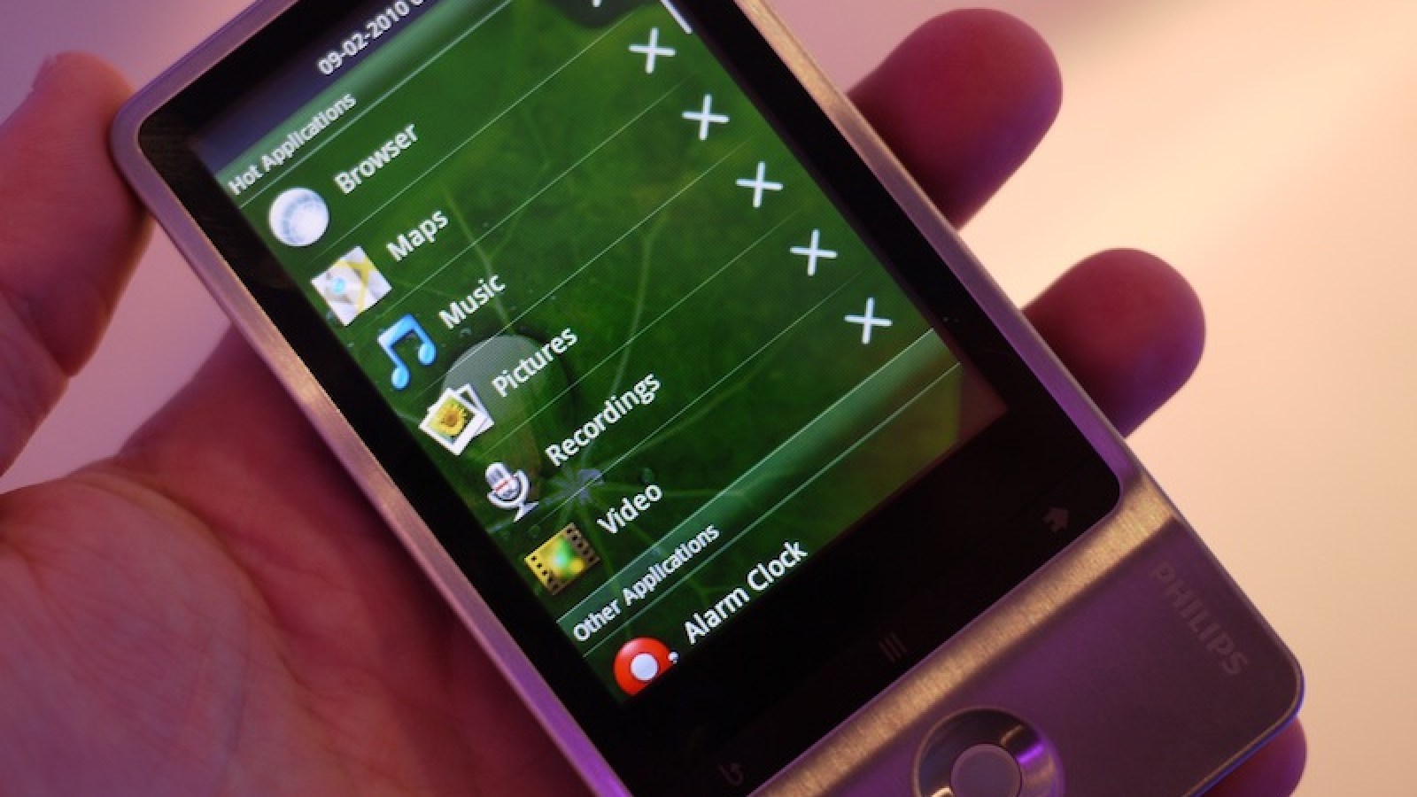 Une prise en main du PMP Philips GoGear Connect sous Android à l'IFA ...