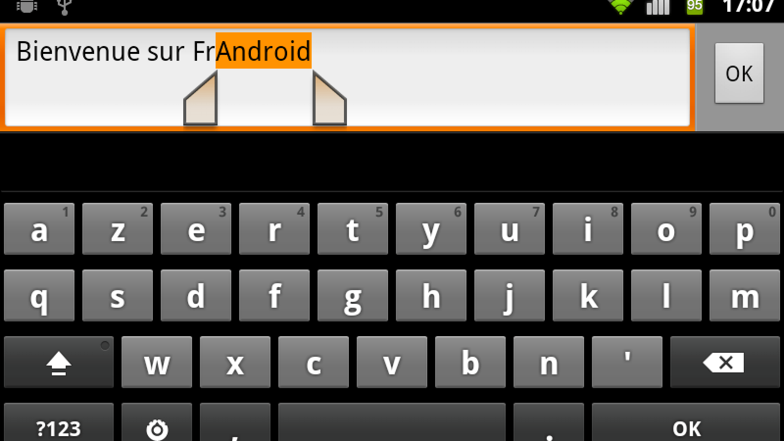 Installez le clavier de Gingerbread sur votre androphone (MàJ pour ...