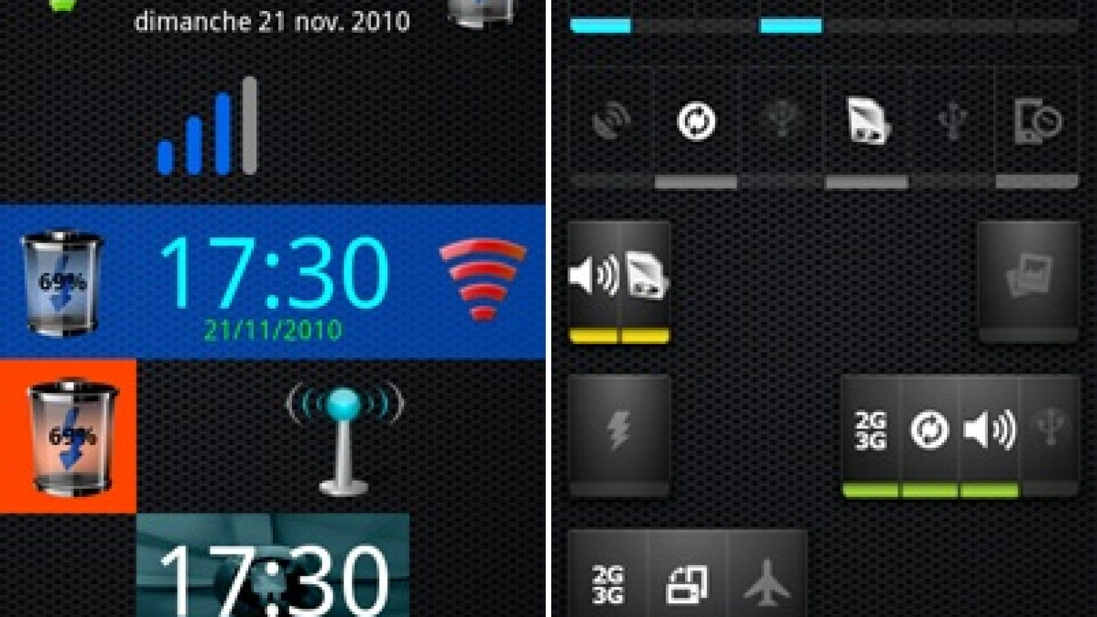 Widgetsoid, maniez votre androphone du bout des doigts