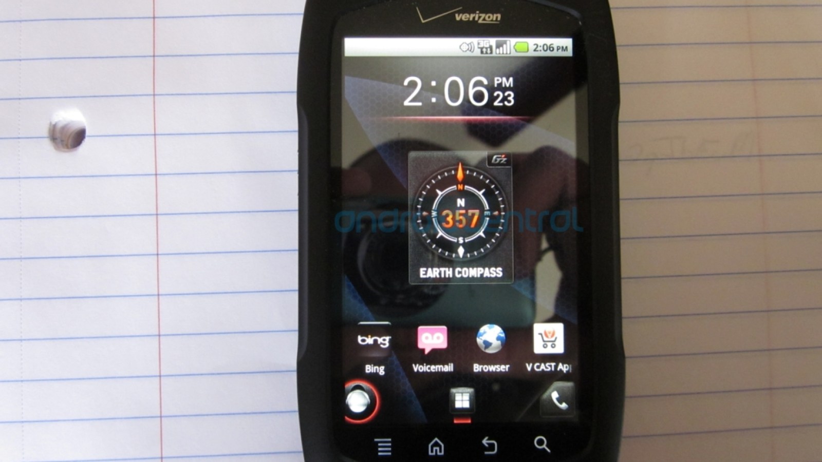 Casio va lancer un téléphone sous Android : le G'zOne C771 — Frandroid