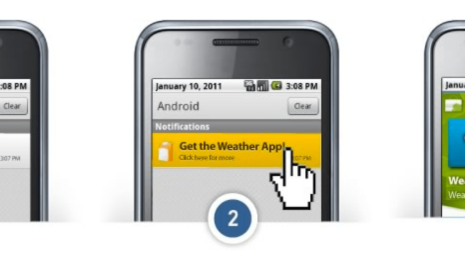 Airpush : des publicités directement dans la barre de notification. Déjà bannies par Google