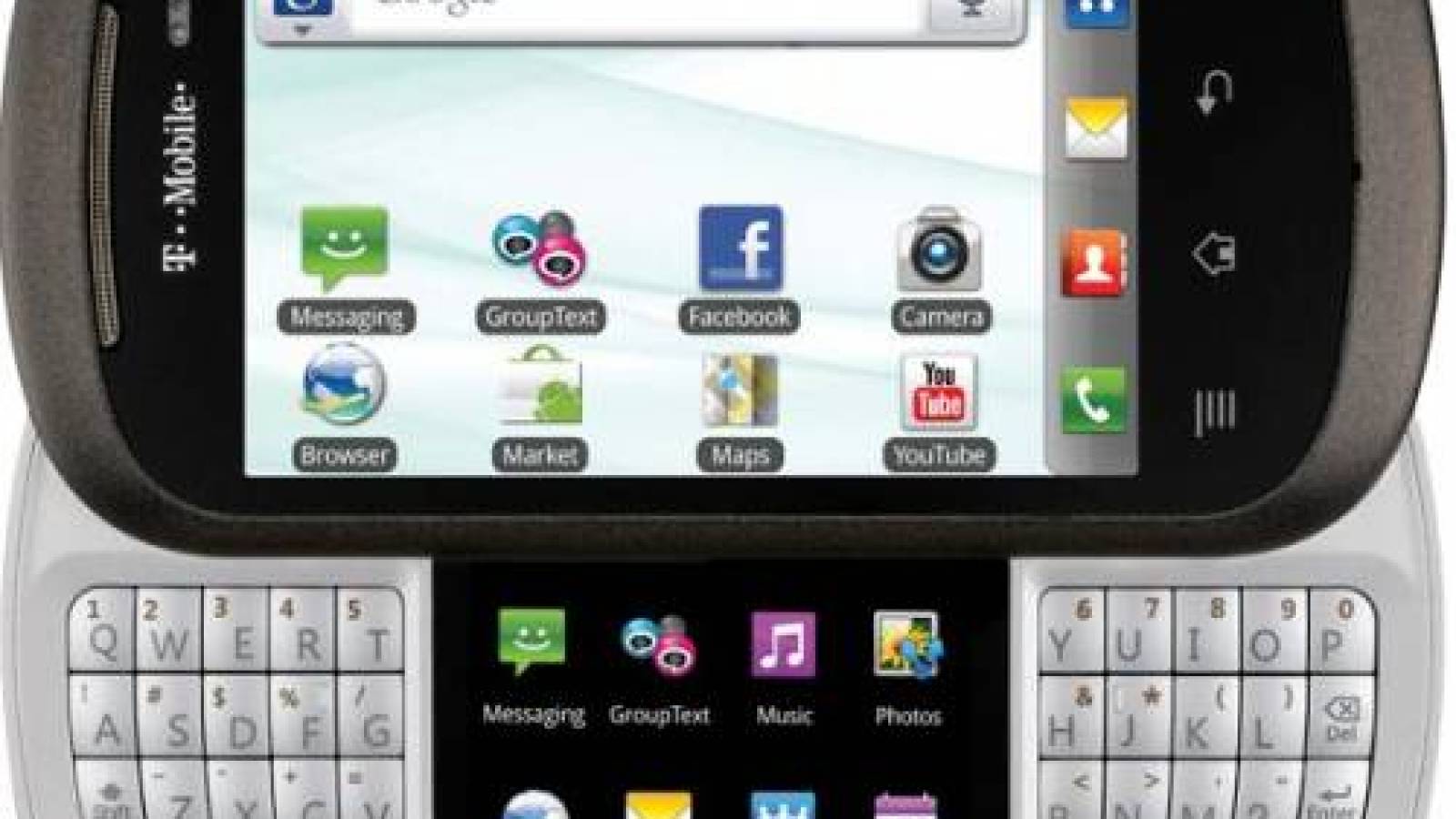 LG DoublePlay, le mobile a double-écran tactile et clavier coulissant ...