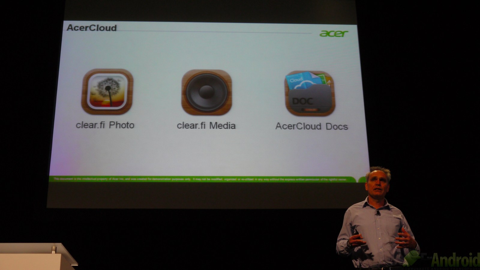 CES 2012 : Acer présente son service AcerCloud