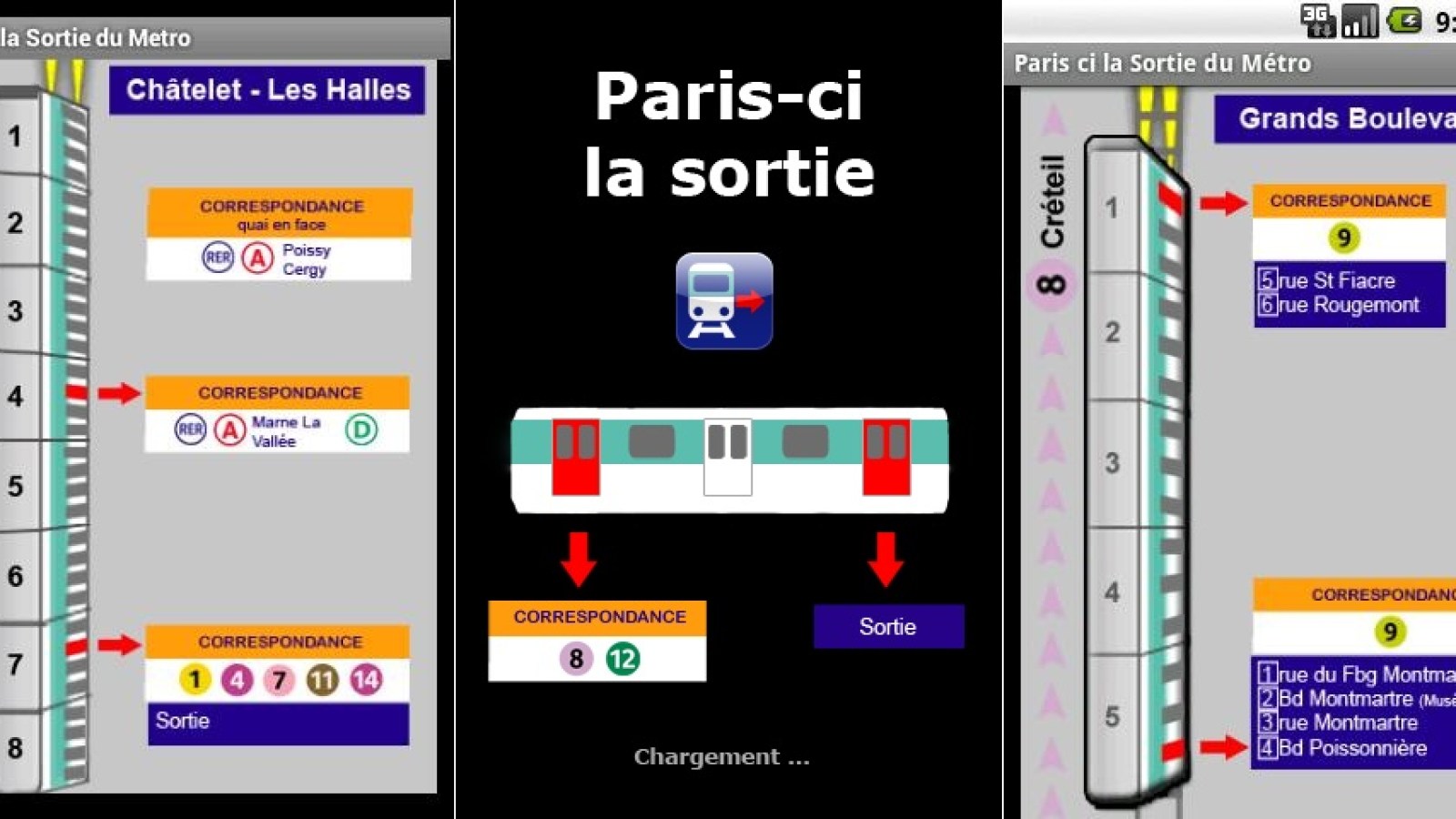 Paris-ci la sortie : une application qui fait gagner du temps dans les transports en commun ...