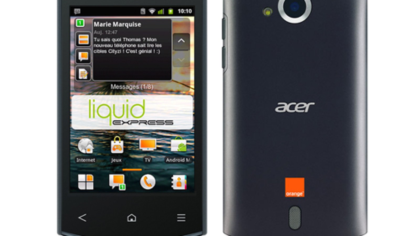 Test de l'Acer Liquid Express : NFC et petit prix ! — Frandroid