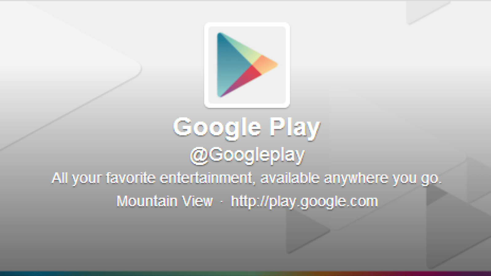 Google Play ouvre un compte twitter pour mettre en avant les promotions ...