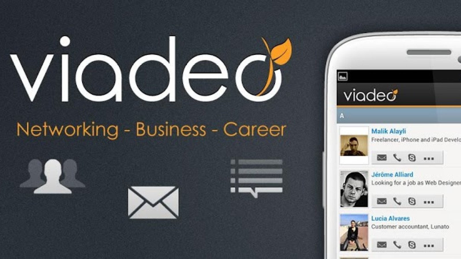 L'application Viadeo s'offre une mise à jour importante — Frandroid