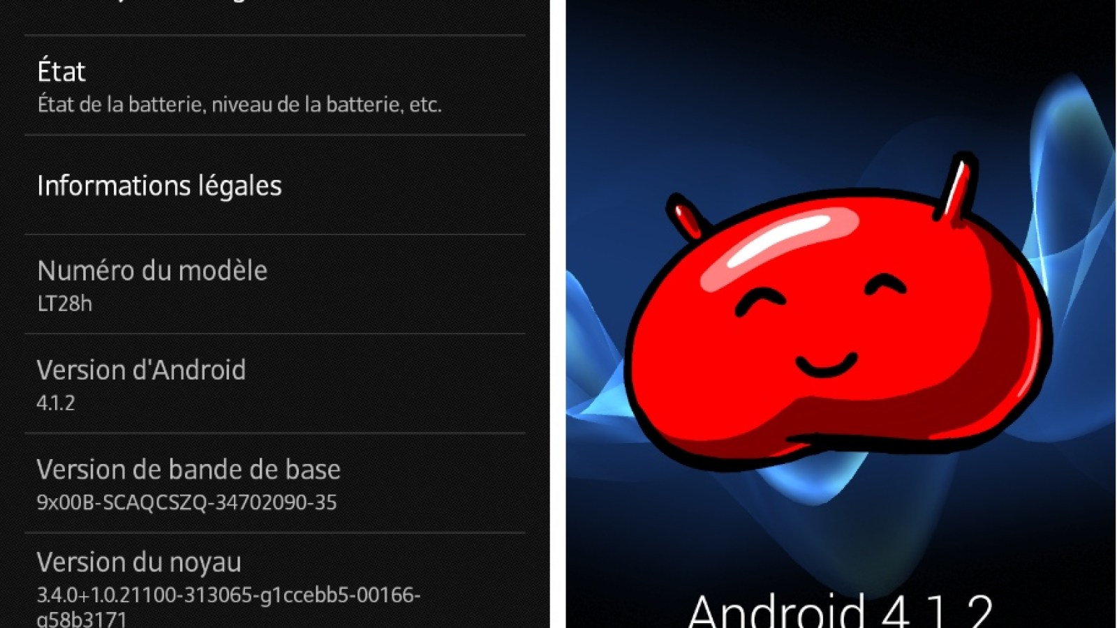Android 4.1.2 Jelly Bean arrive sur le Sony Xperia Ion