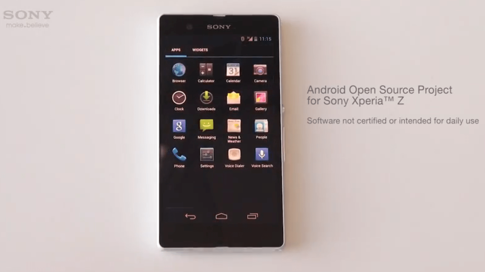 Sony : un Xperia Z Google Edition en préparation