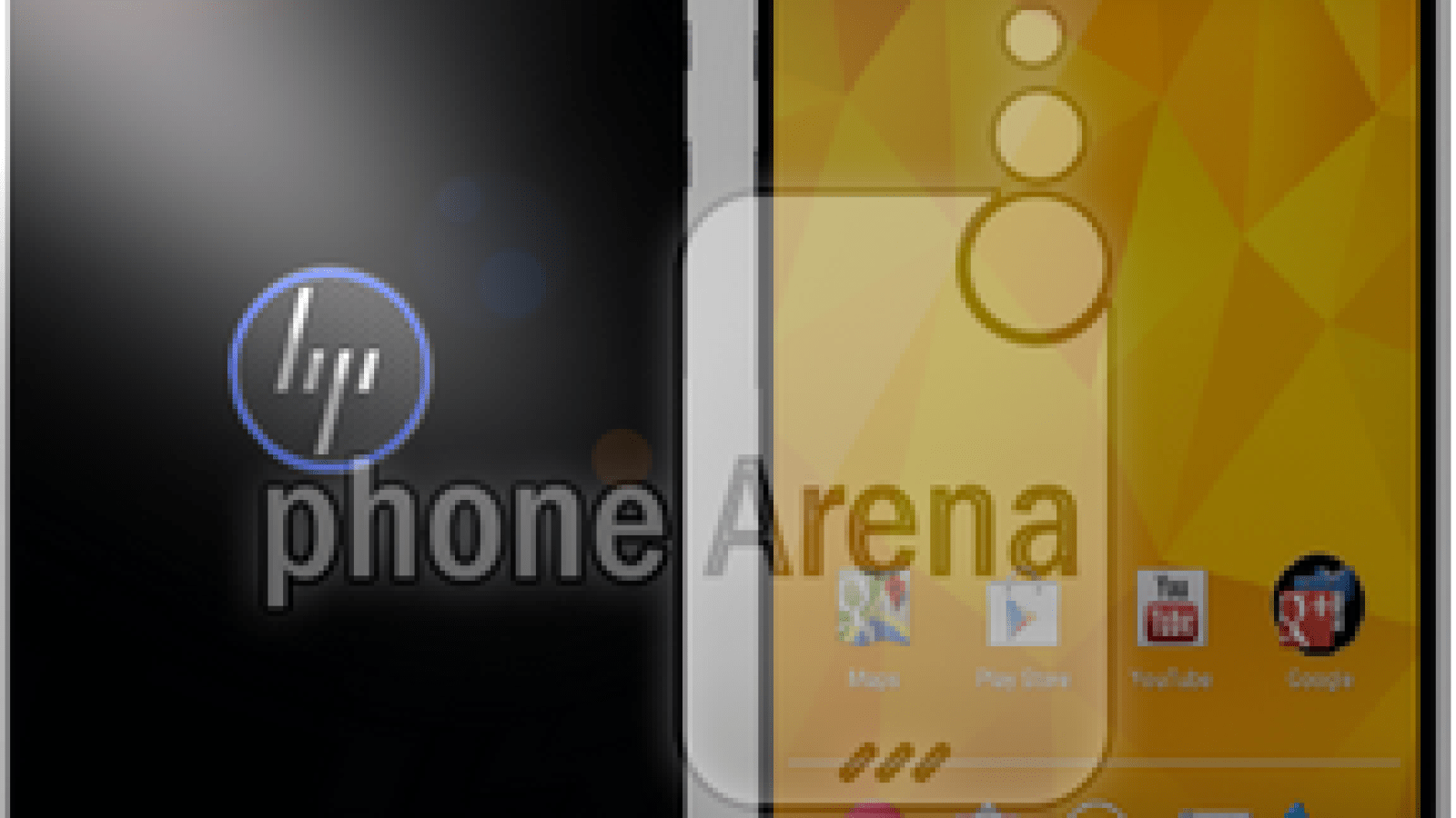 L'image du tout nouveau smartphone de HP sous Android