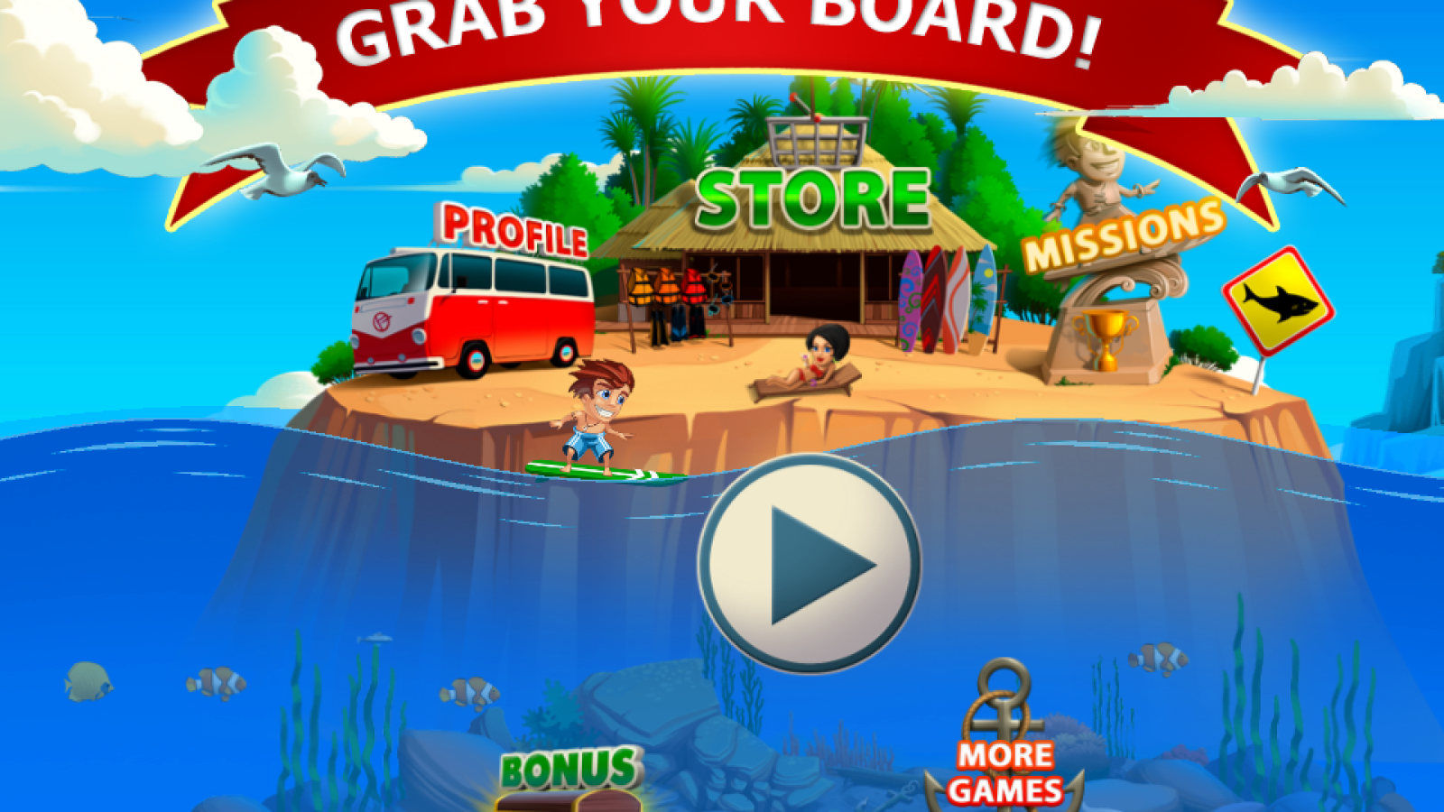 Banzai Surfer, un nouveau runner ambiance plage et cocotiers