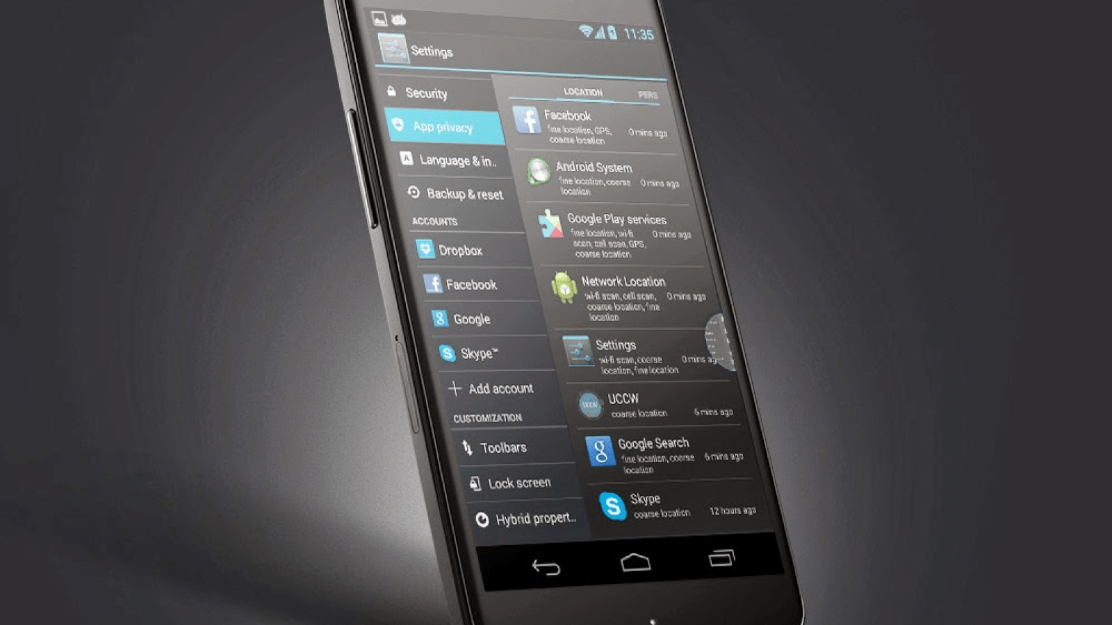 Paranoid Android 3.94, la mise à jour permet de gérer les permissions