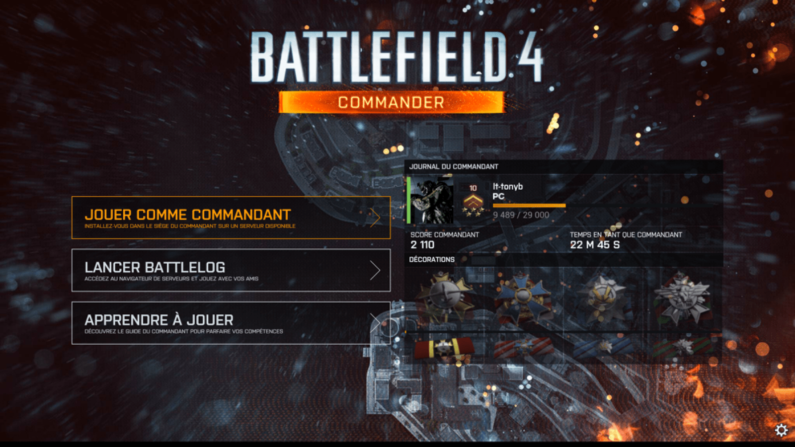 Battlefield 4 Commander est disponible sur le Play Store