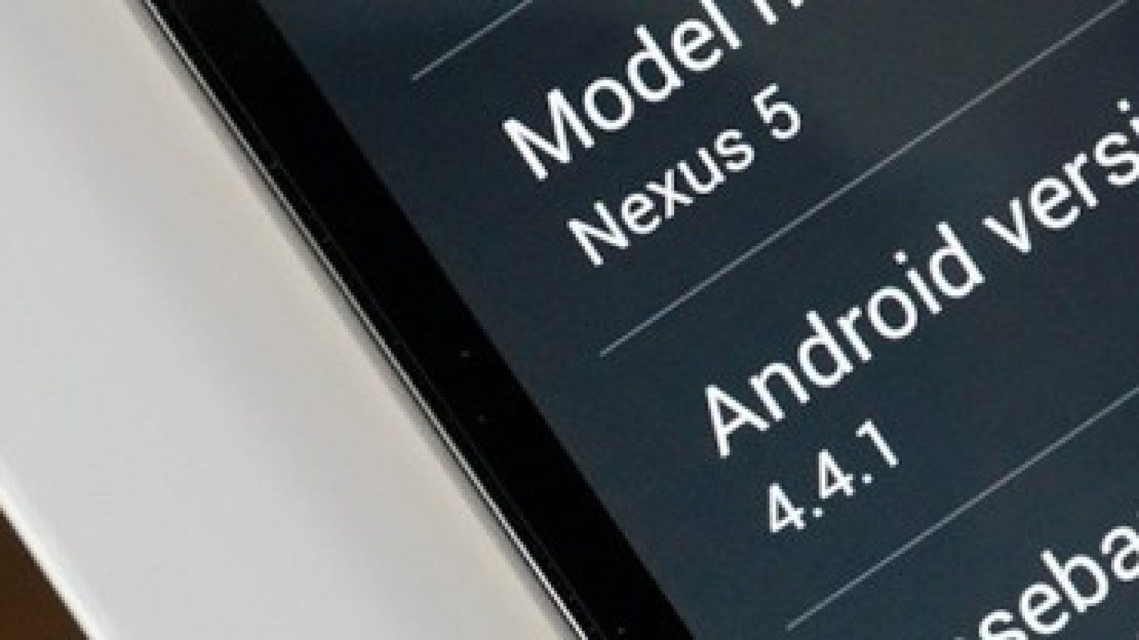 Android 4.4.1 s'invite aussi sur les Nexus 4 et Nexus 7 LTE (2013)