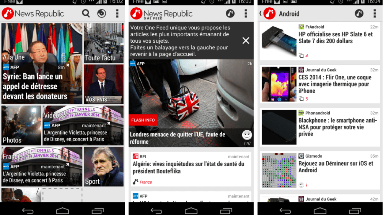 News Republic 4.0 se remet à neuf sur Android