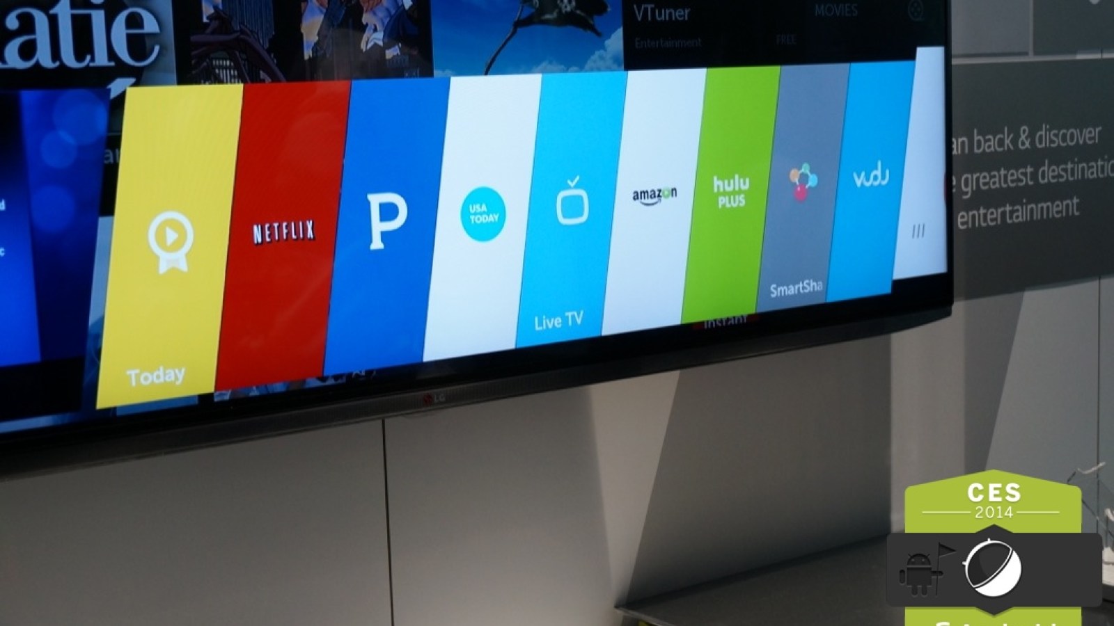 CES 2014 : la résurrection de webOS au sein d'une TV chez LG