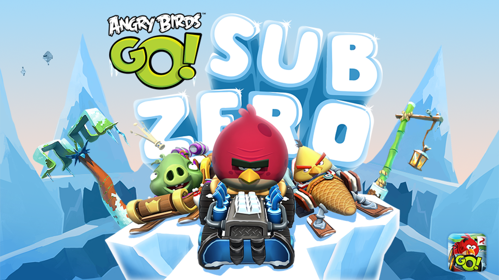 Angry Birds Go fête la fin de l'hiver avec la mise à jour Sub Zero ...