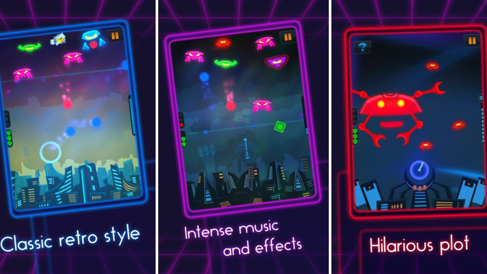 Neon Commander : tracez vos défenses pour survivre sur Android