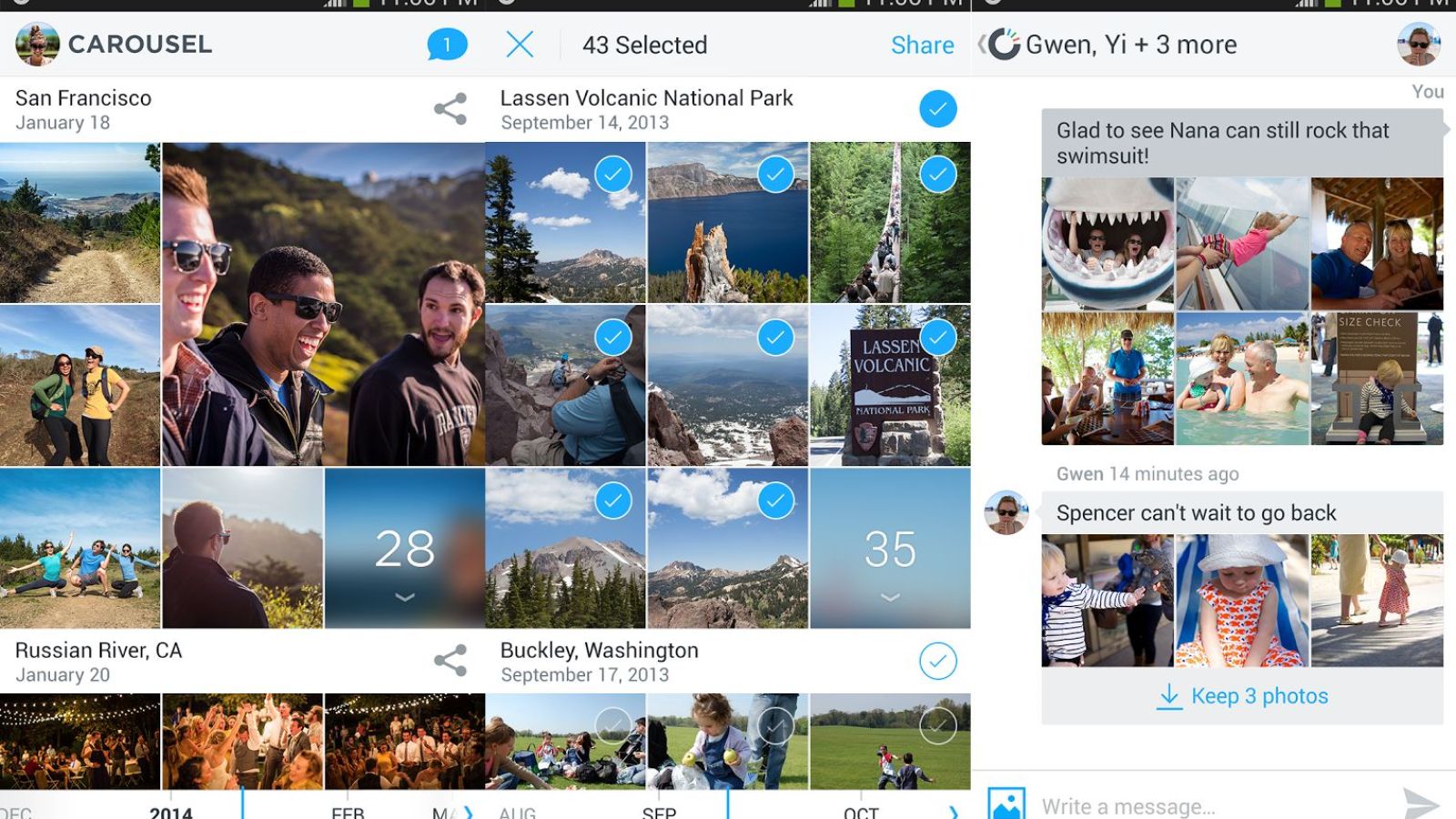 Carousel : l’application photo de Dropbox est disponible sur Google Play — Frandroid