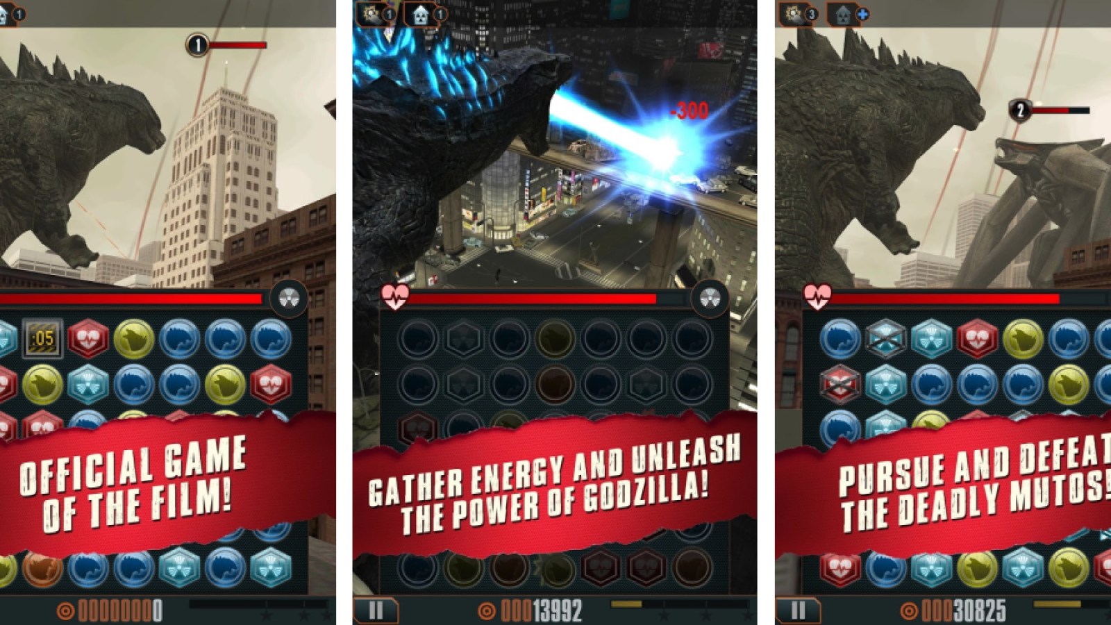 Le jeu Godzilla - Smash3 vient terrasser le Google Play
