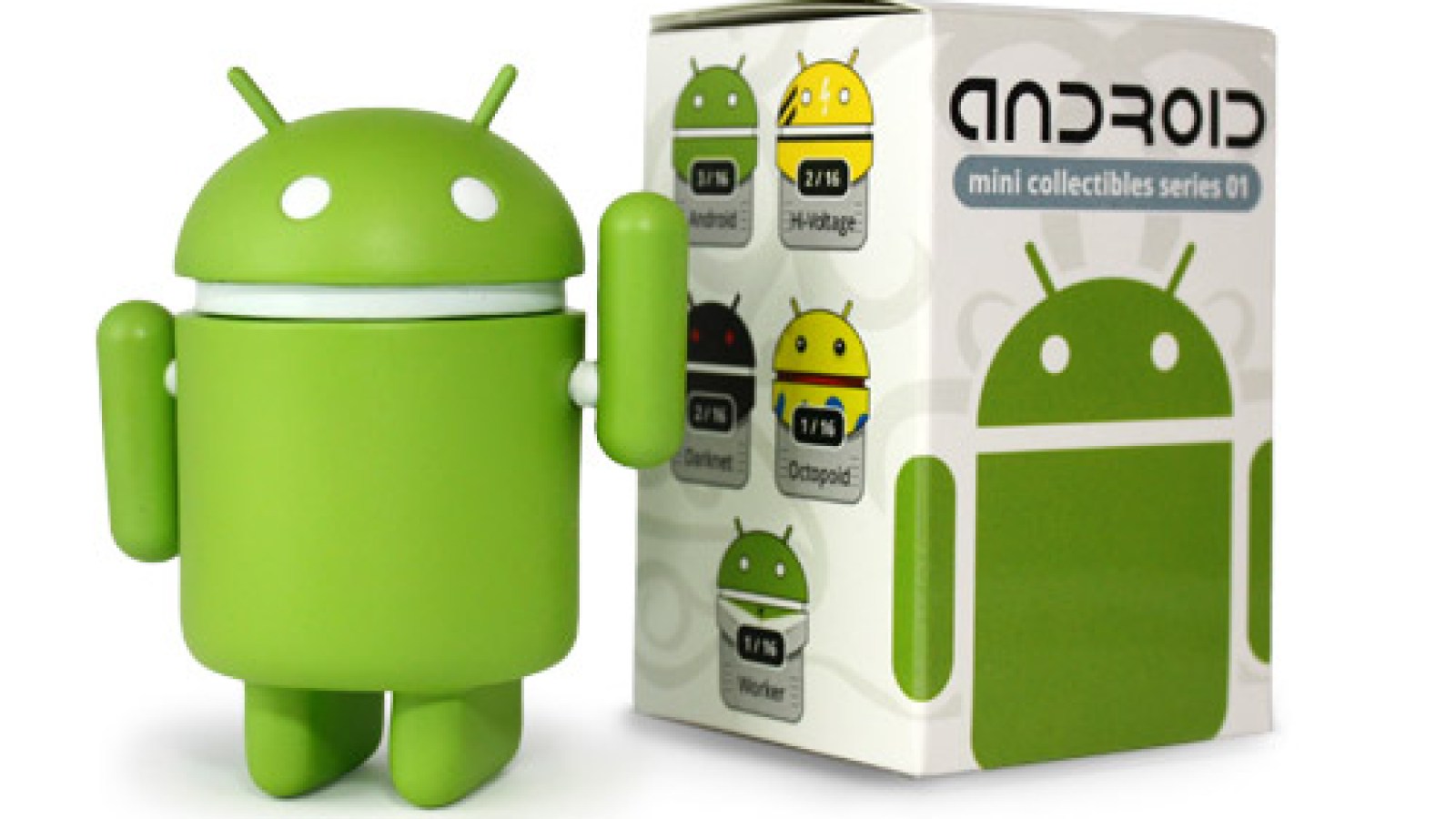 Des figurines Android