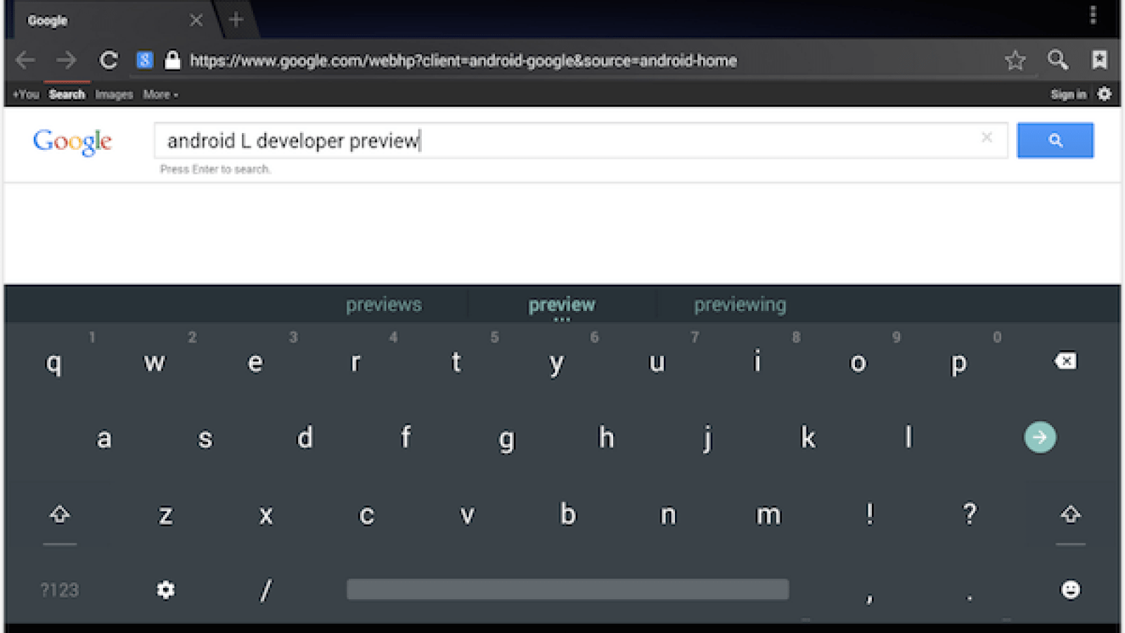Google supprime le (faux) clavier Android L du Play Store — Frandroid