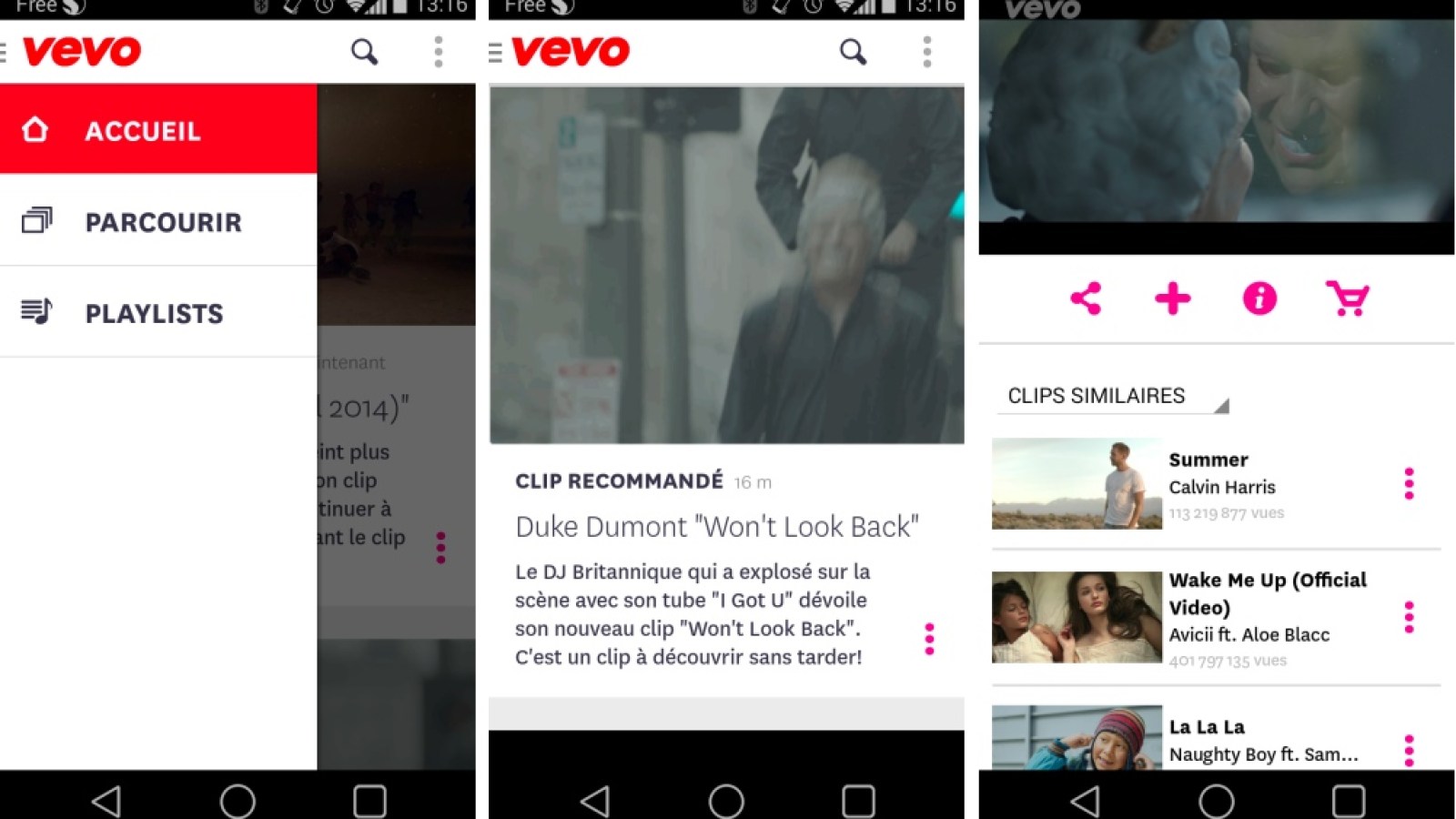 Vevo 2.0 : l'appli mobile se refait une beauté sur Android