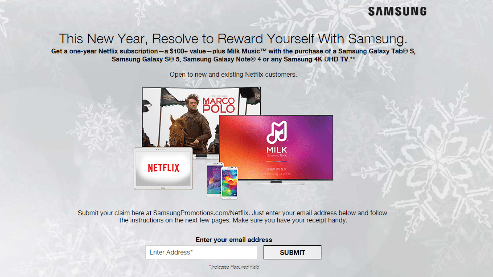 Samsung offre à ses nouveaux acheteurs américains un an d'accès gratuit ...