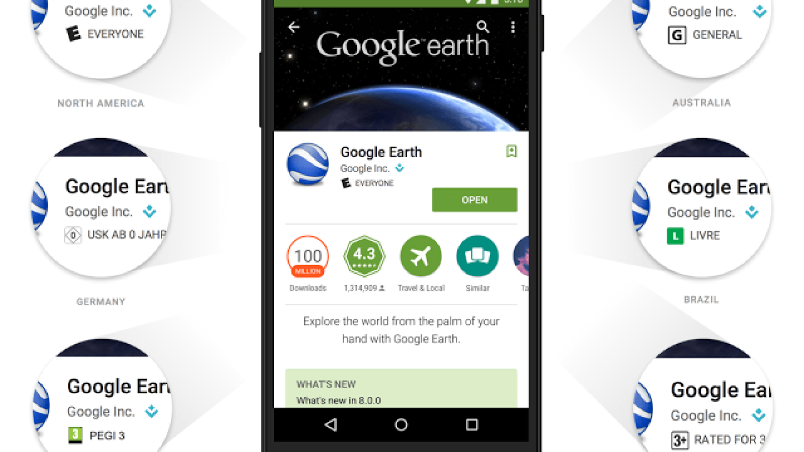 Le Play Store se met aux normes PEGI et Google évalue les applications — Frandroid