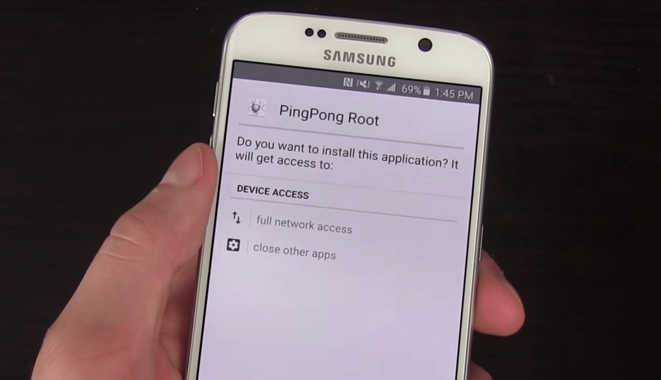Galaxy S6 et S6 Edge : PingPong Root, l'outil ultime pour rooter son appareil ? — Frandroid