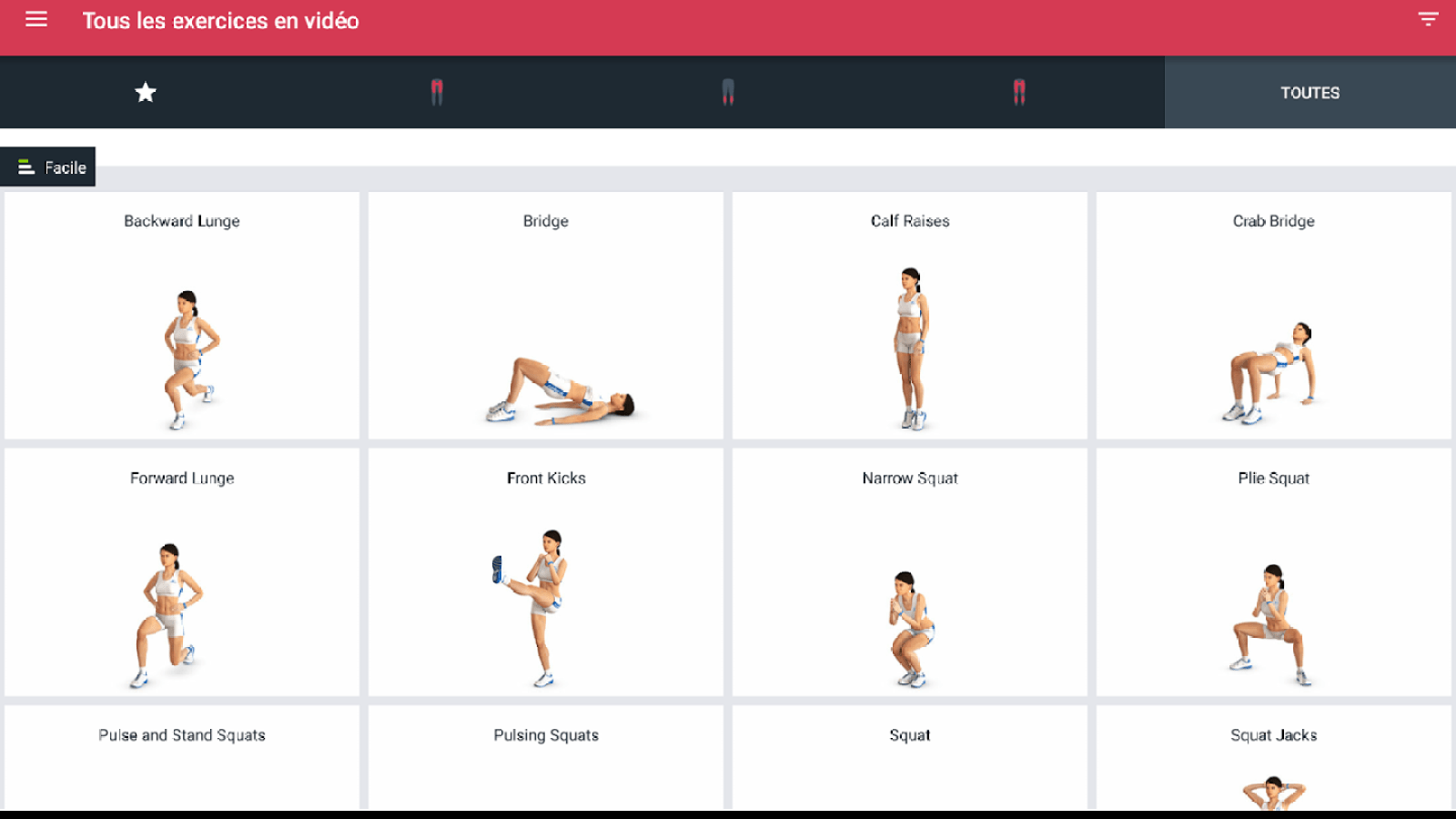 Runtastic Leg Trainer, l'application pour muscler vos jambes avant l ...