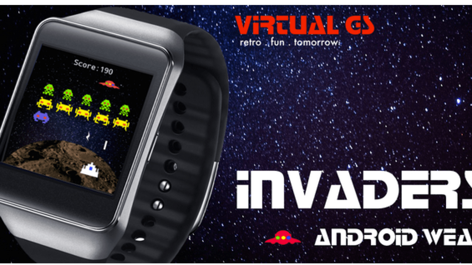 Invaders, un clone de Space Invaders est disponible sur Android Wear ...