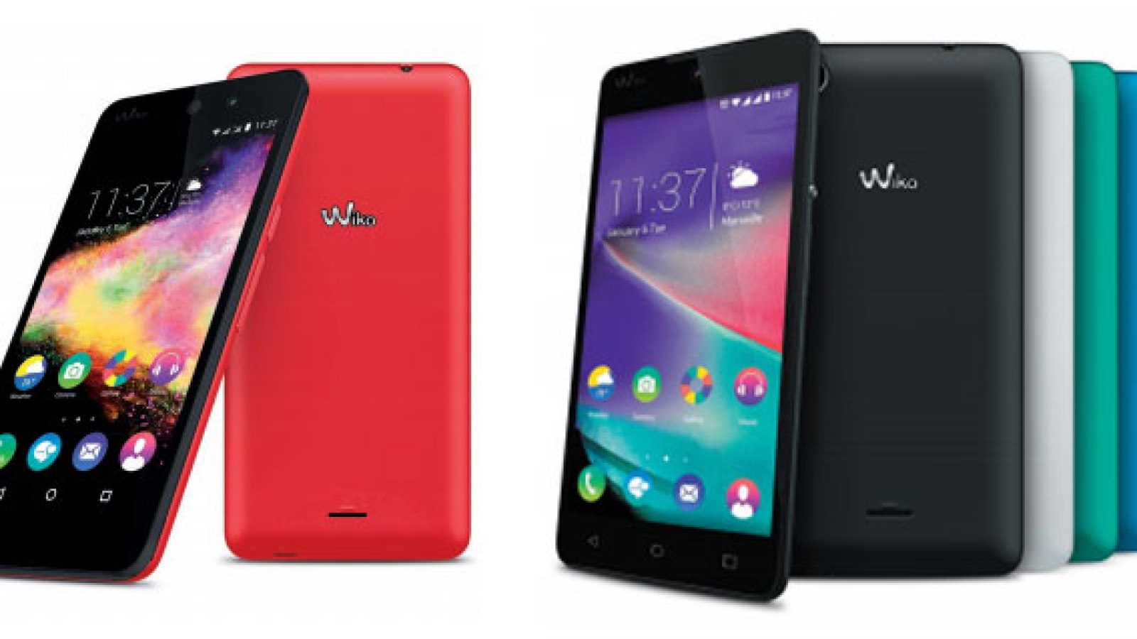 Les Wiko Rainbow Lite 4G et Rainbow Up 4G sont officiels : prix et ...