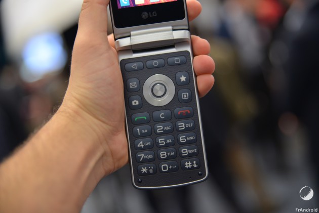 Aperçu du LG Wine Smart, le smartphone Android à clapet pour les ...