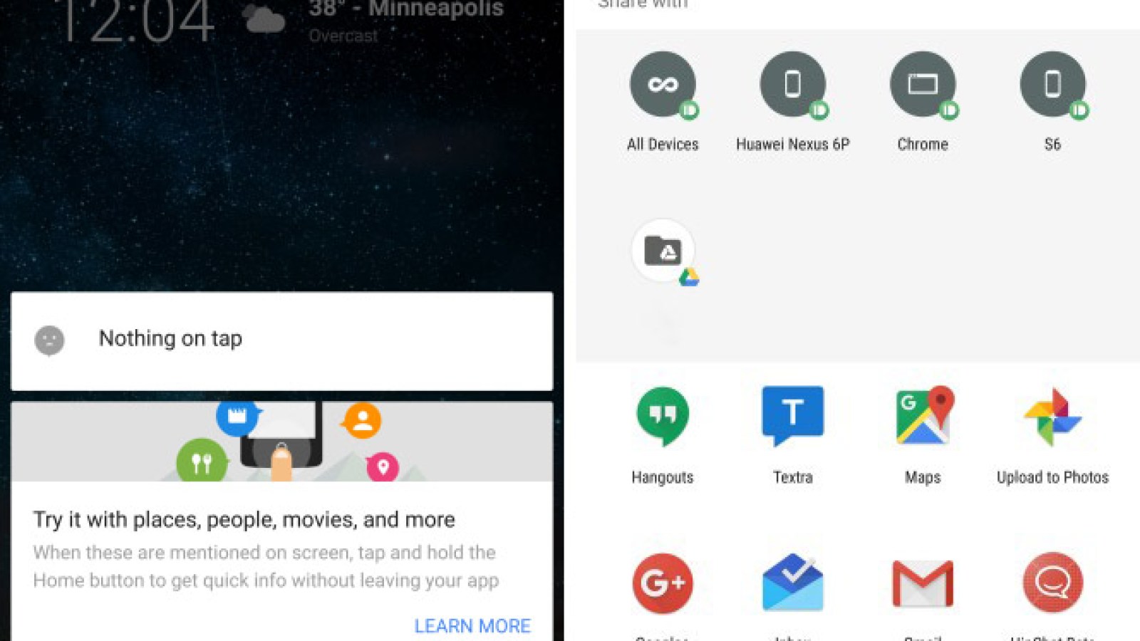 Google Now On Tap ajoute une nouvelle méthode pour prendre des captures ...
