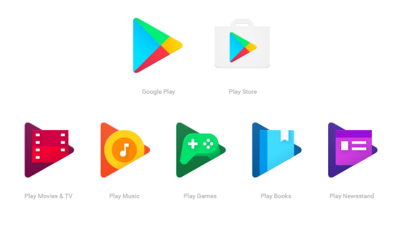 Google change le design des icônes de ses Play Apps pour mieux les ...