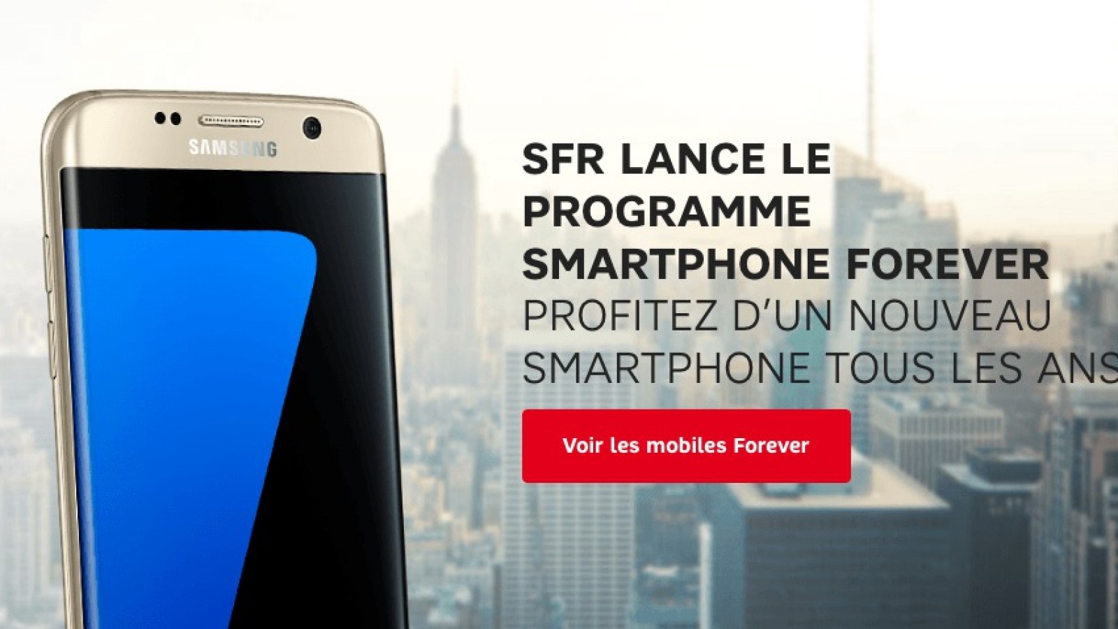 SFR se lance aussi dans la location de smartphones
