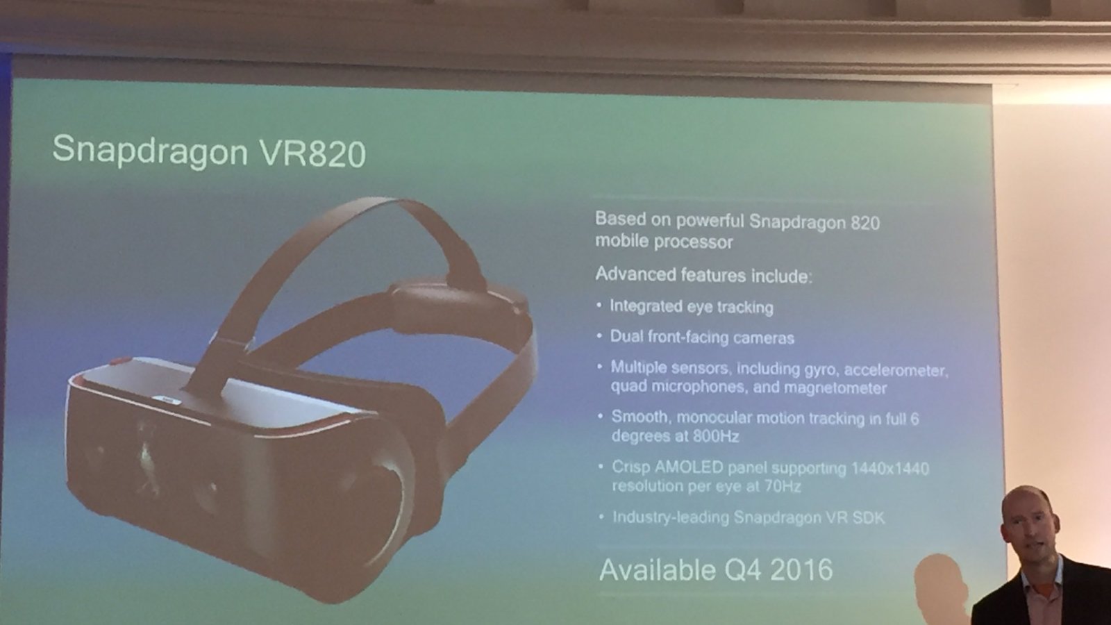 IFA 2016 : Le Snapdragon VR820 est la réponse de Qualcomm à Intel Project Alloy