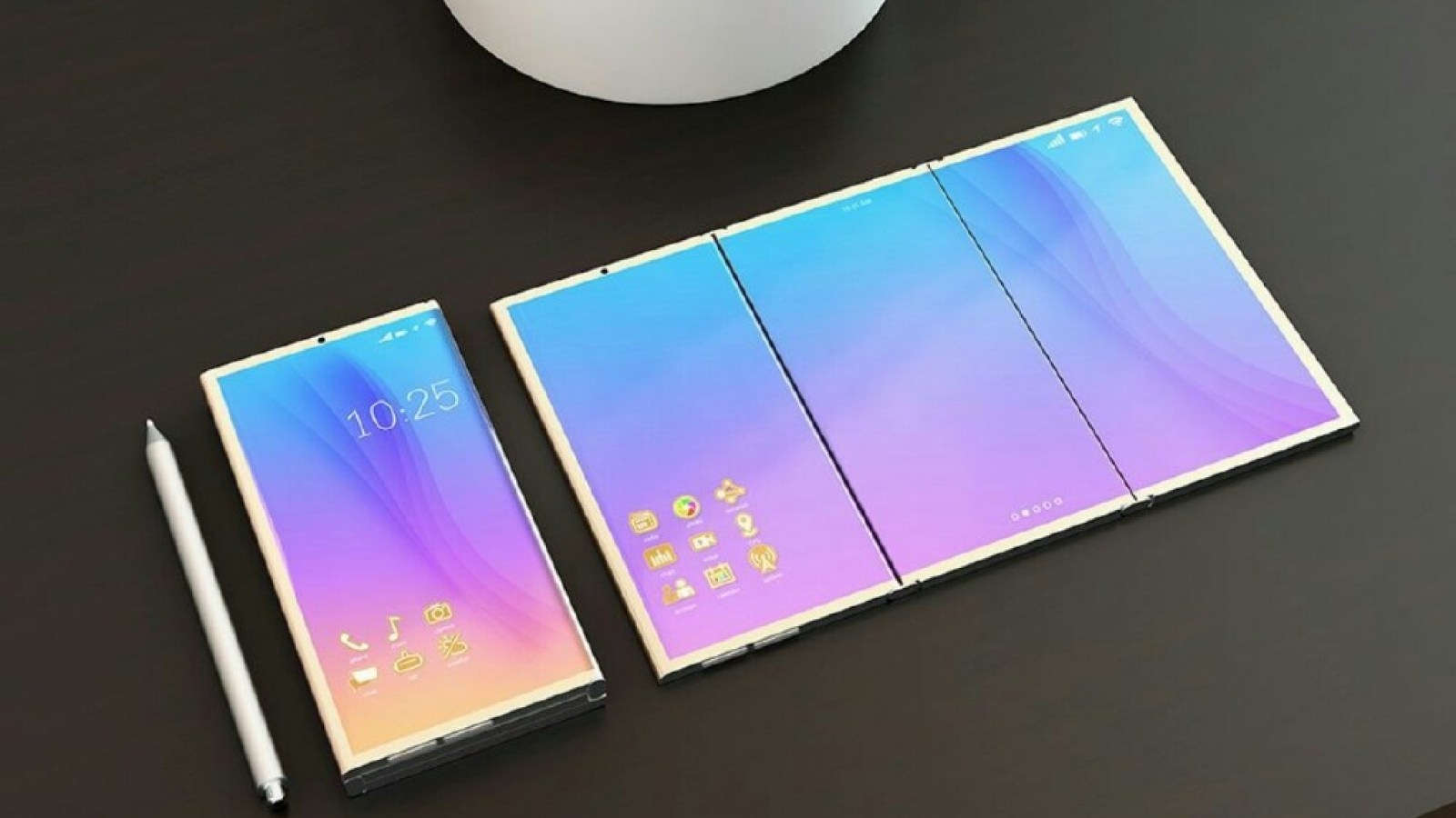 Samsung : le premier smartphone pliable à écran 7,3 pouces sortirait en ...
