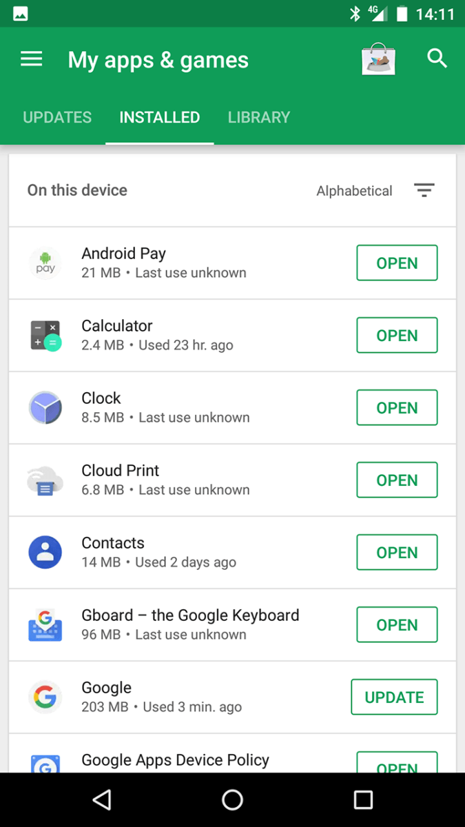 Voici les premiers visuels de la prochaine interface du Play Store