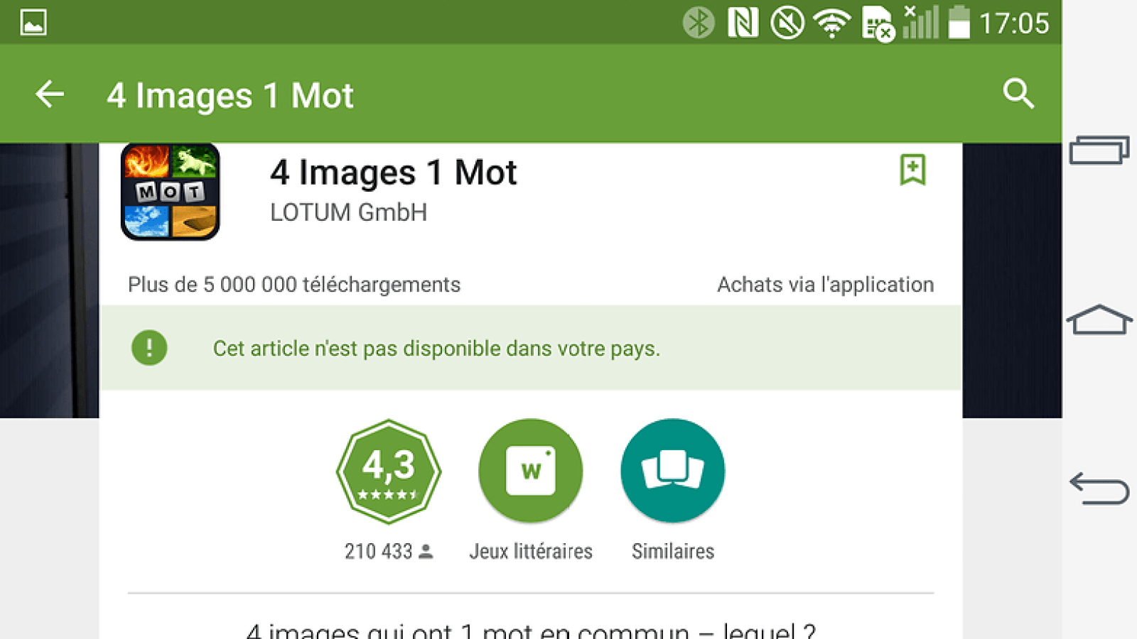 Pourquoi des apps Android ne sont pas disponibles dans certains pays ...