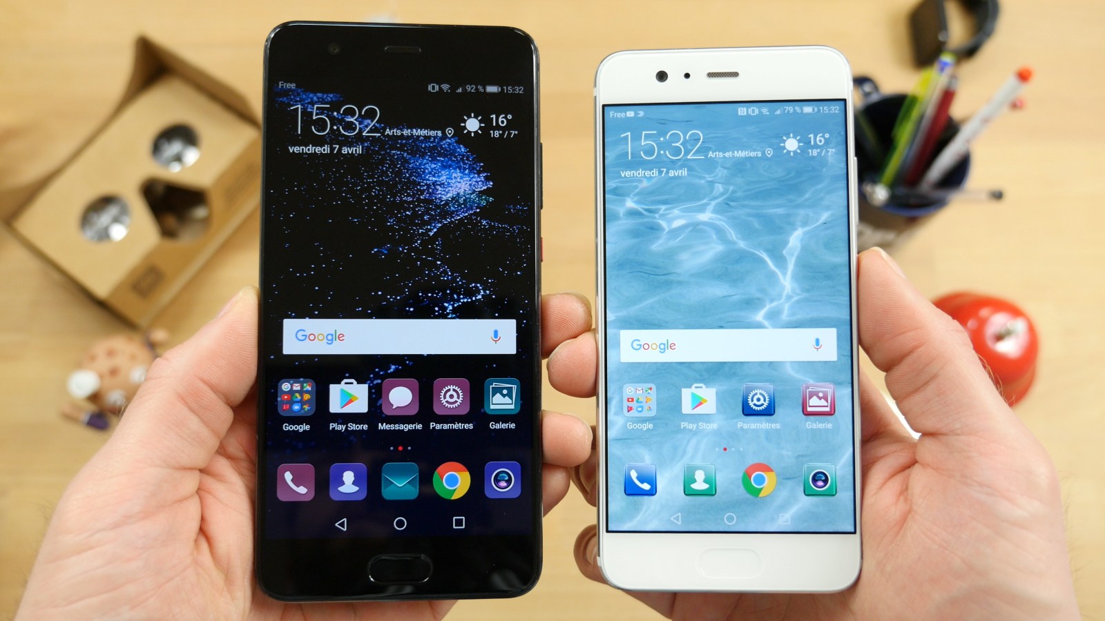 Comparatif photo Huawei P10 VS Huawei P10 Plus : la différence est-elle ...