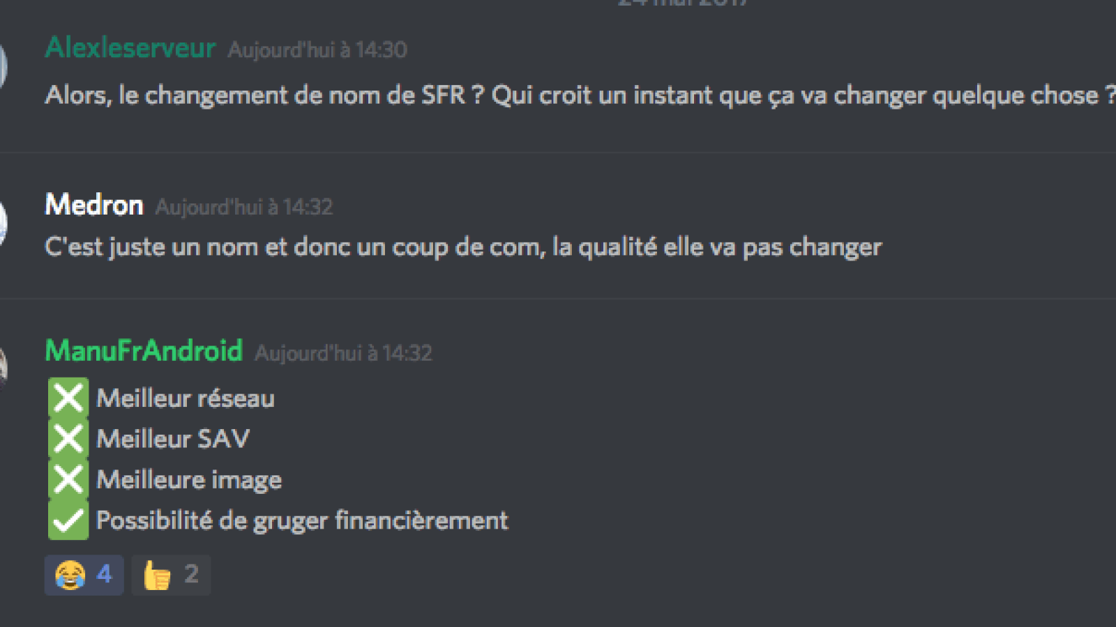 Discutez entre vous et avec nous sur Discord ! — Frandroid