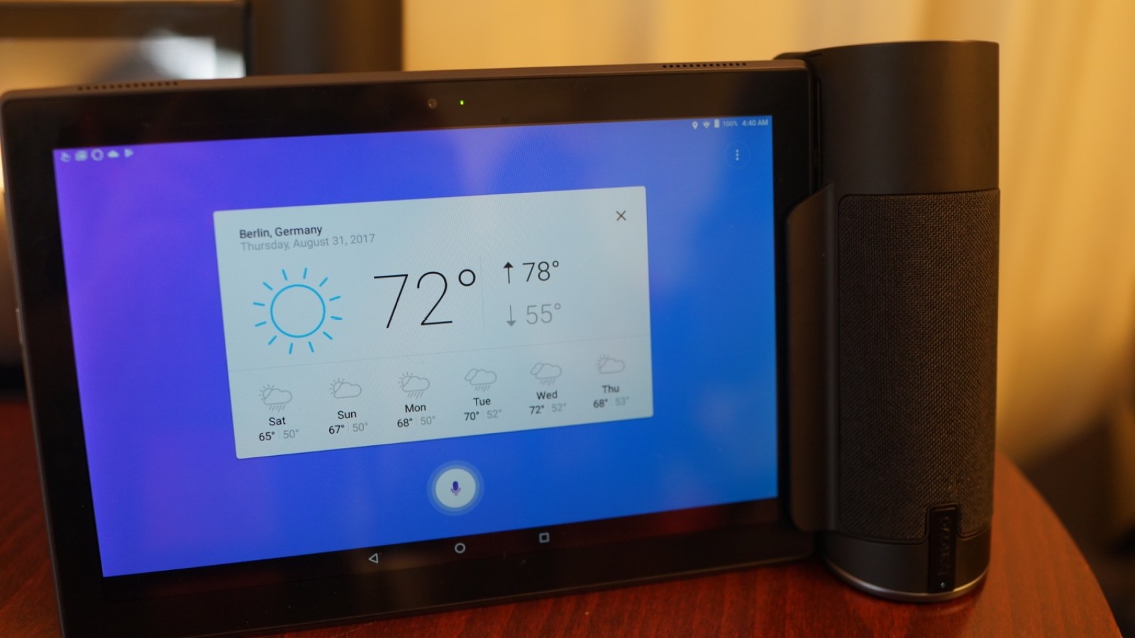 Lenovo Home Assistant Pack, une station Alexa avec tablette tactile ...