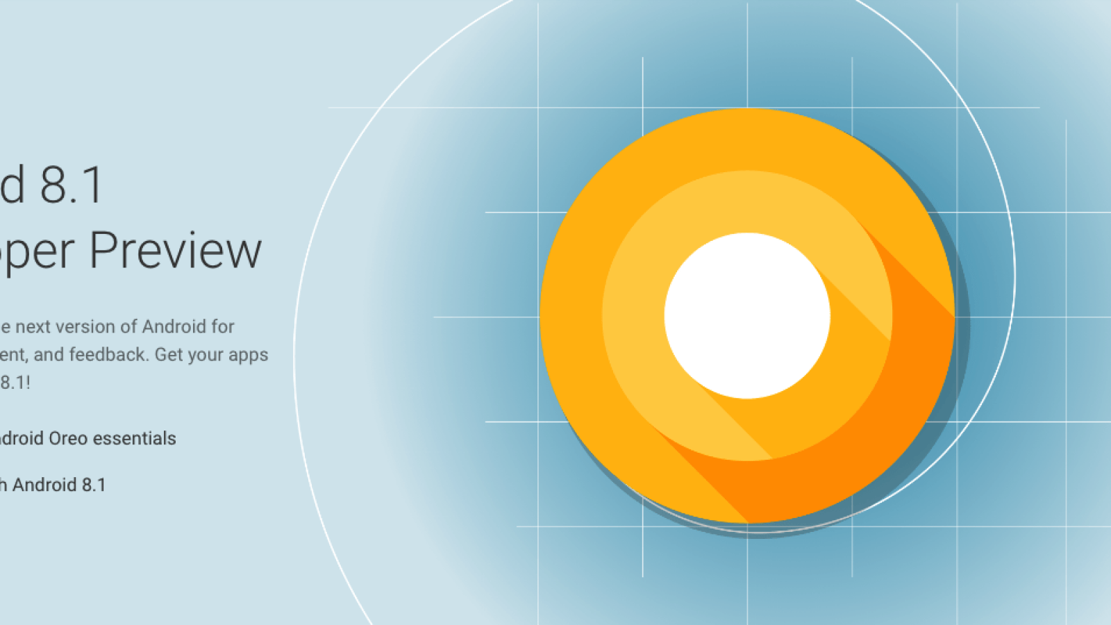 Android 8.1 Oreo : Google lance la Developer Preview