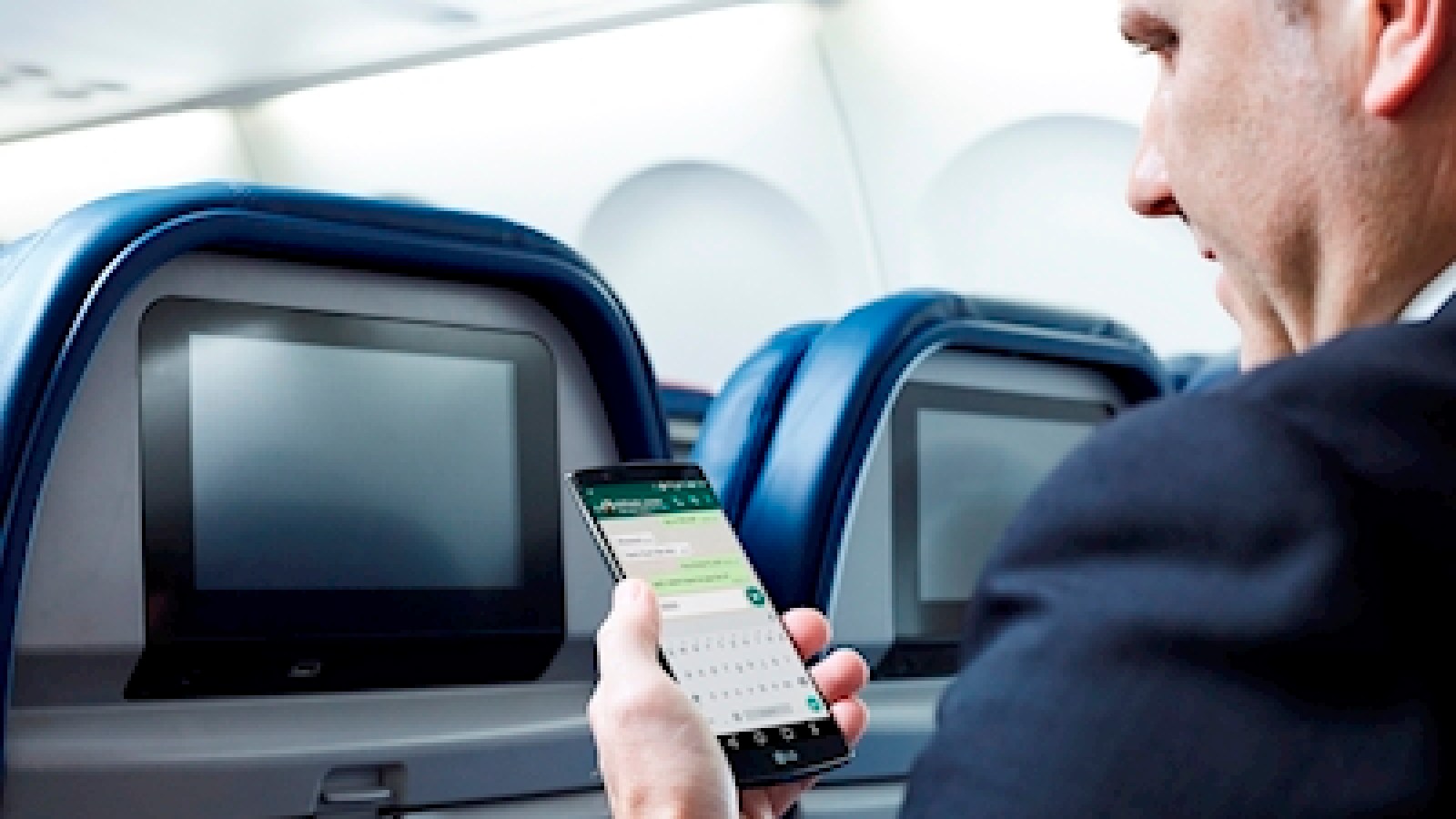 Delta : les messageries instantanées gratuites en vol, du moins en partie