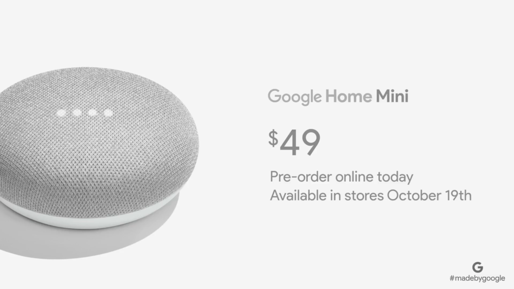 Google Home Mini : l'enceinte connectée et intelligente à prix et ...
